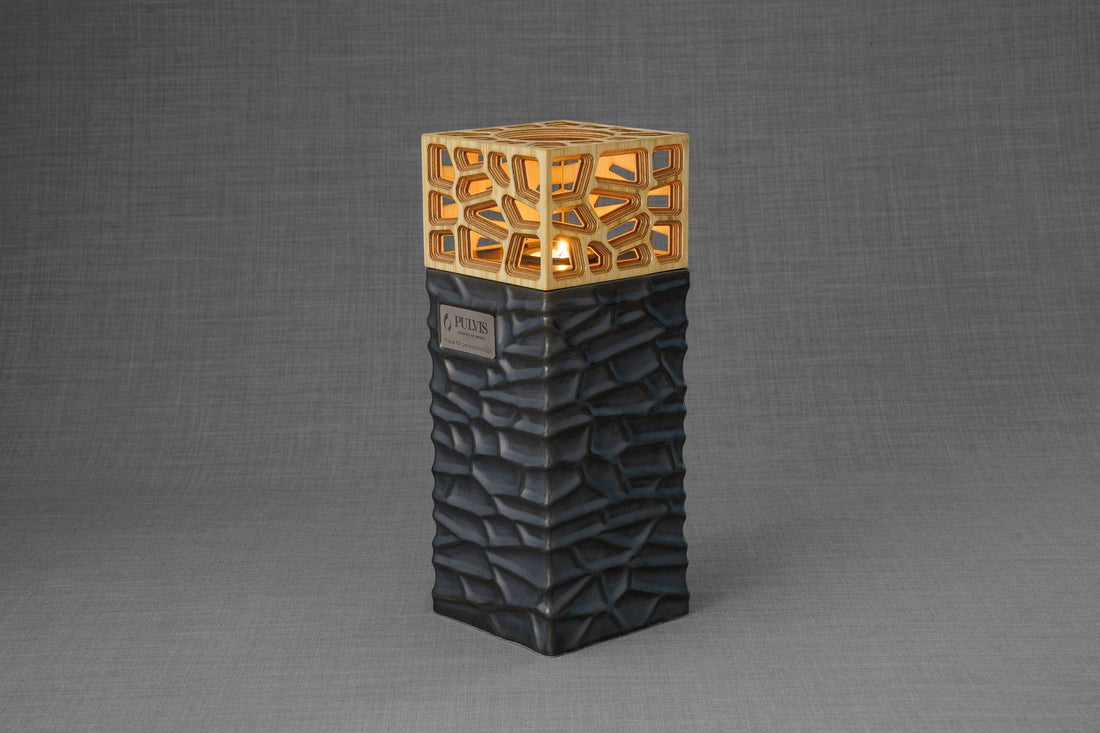 Everlasting Flame Urn | Handmade Cremation Urn