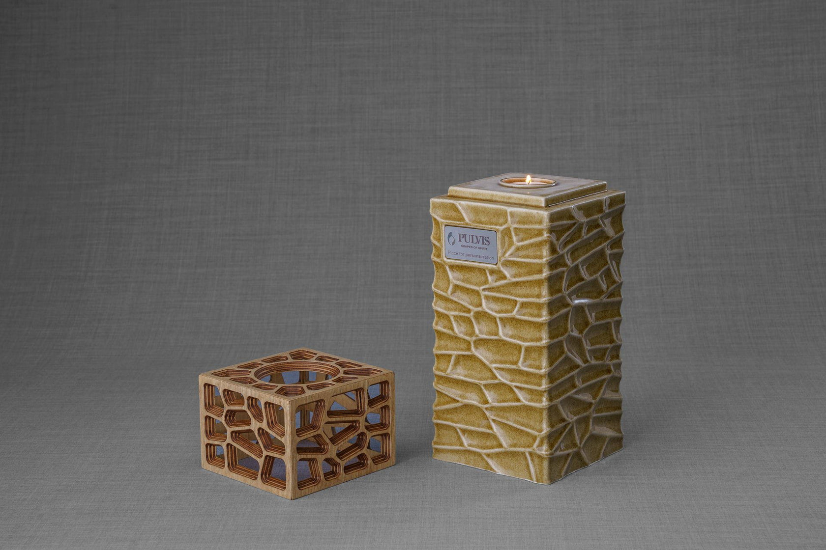 Everlasting Flame Urn | Handmade Cremation Urn