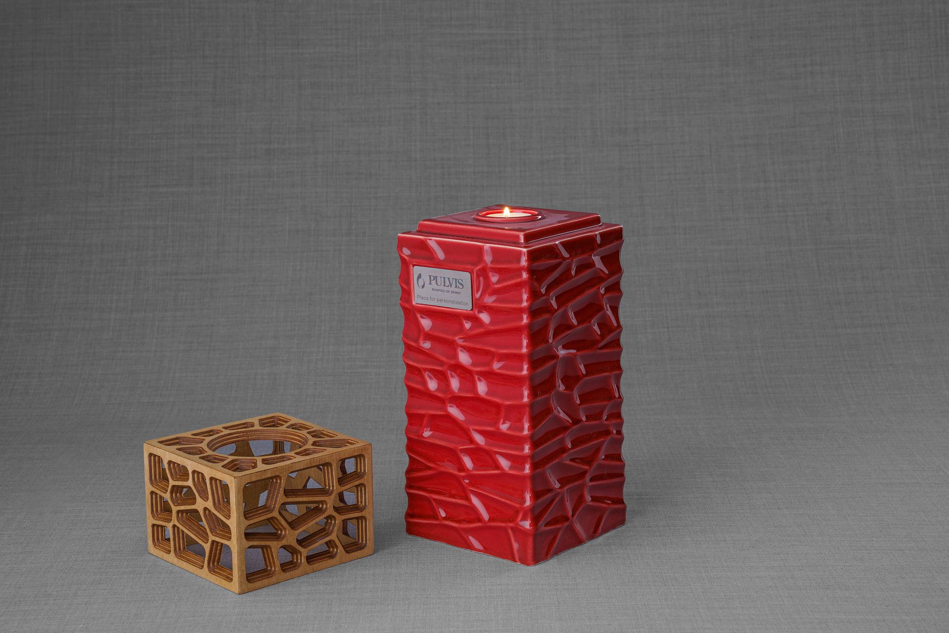 Everlasting Flame Urn | Handmade Cremation Urn