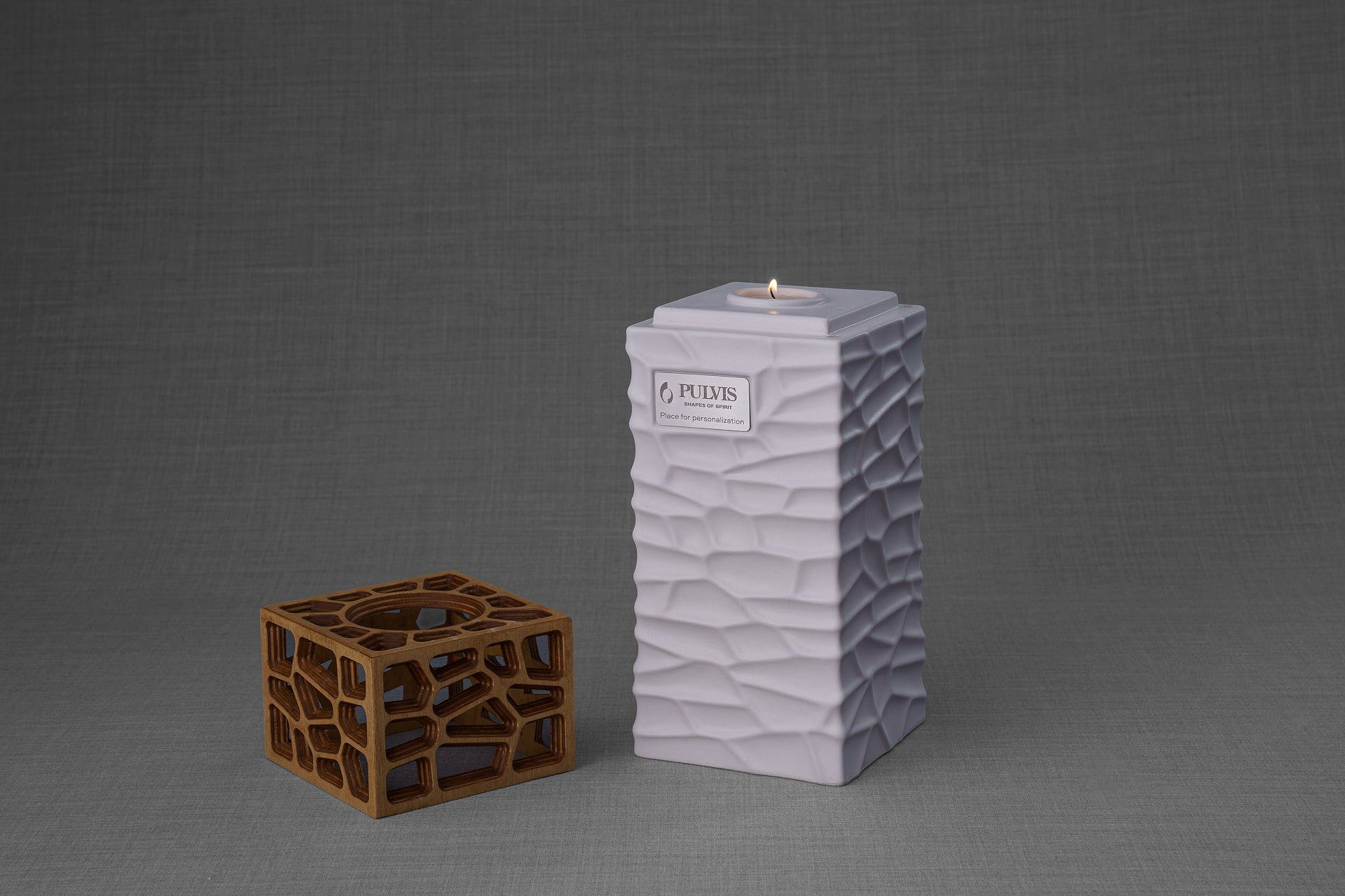 Everlasting Flame Urn | Handmade Cremation Urn