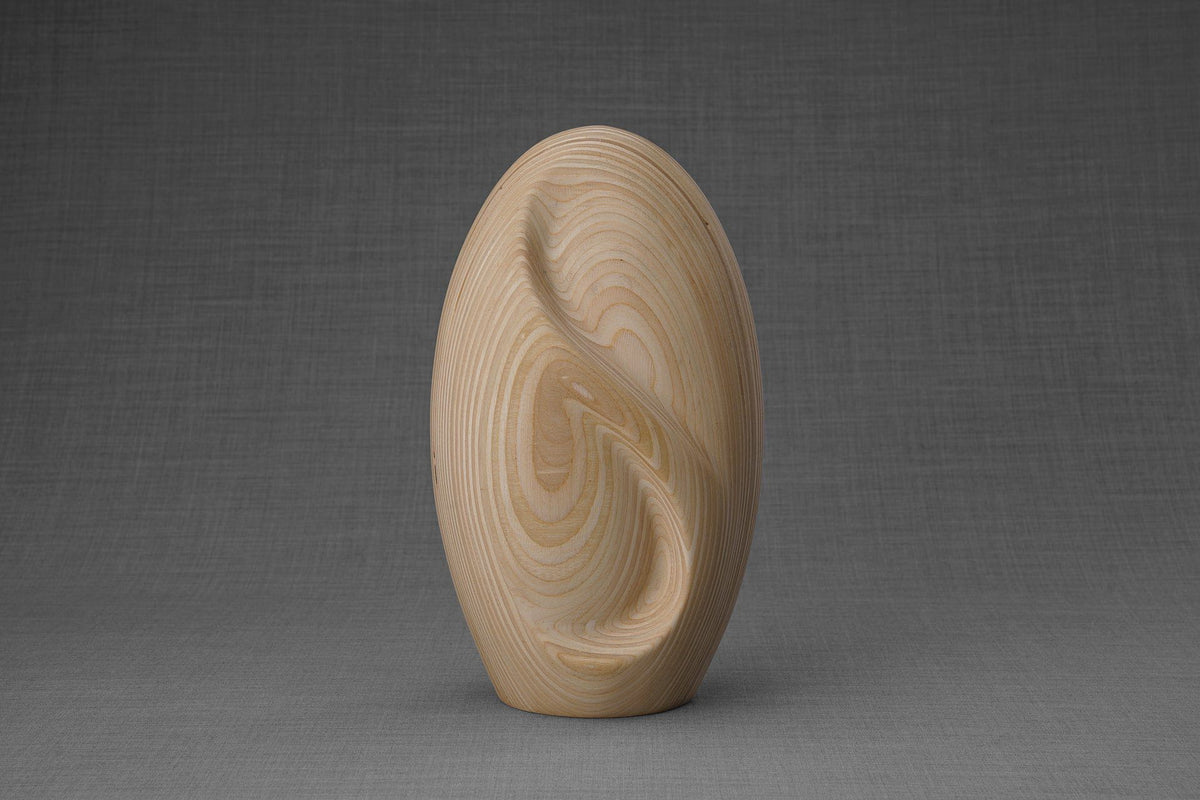 Wooden Cremation Urn "Eternity" - Premium Plywood Urn
