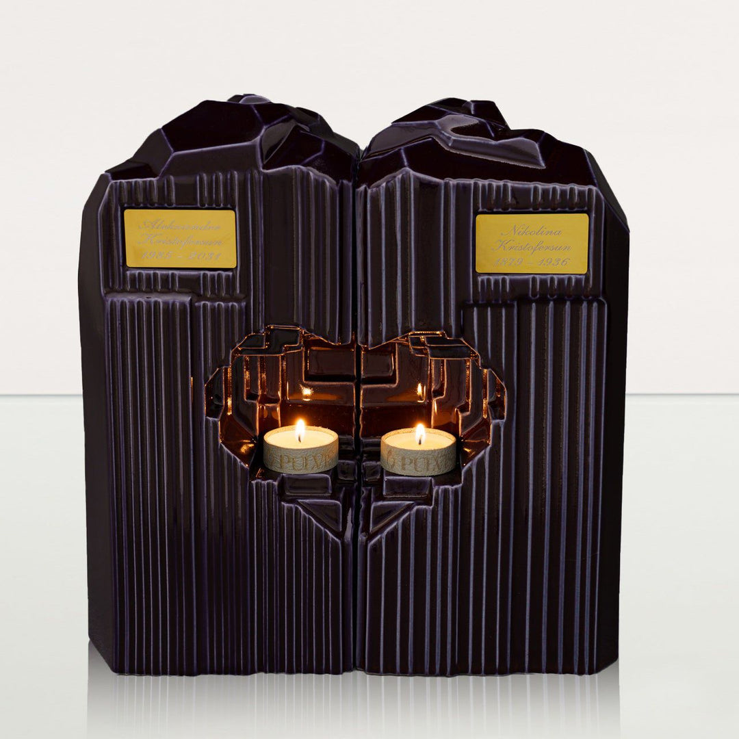 Companion Urns | Double Urns | Urns for Two | Pulvis Art Urns