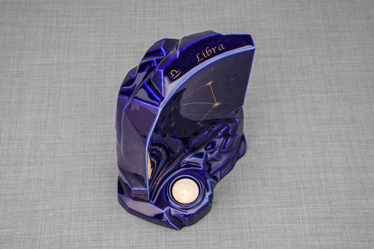 Zodiac Urn for Ashes "Libra" - Large | Star Sign Urn